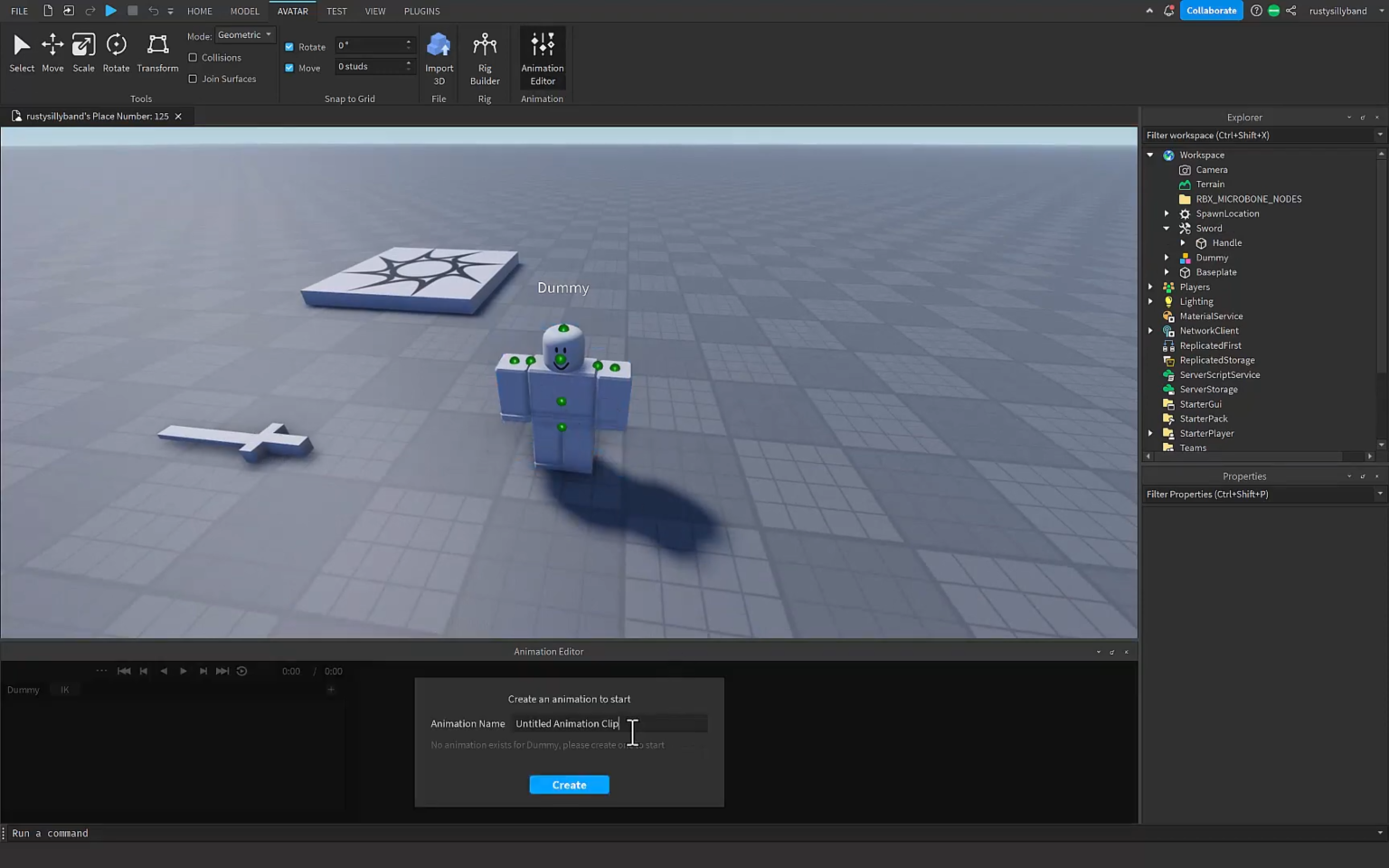 Tutorial: How to MAKE a Sword in Roblox Studio - 3D Print & Custom ...
